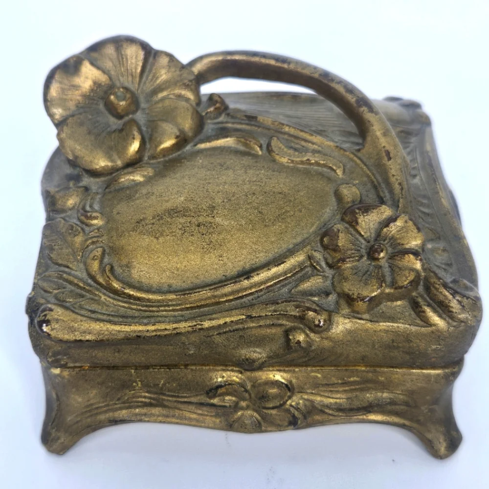 Antique | Storage & Organization | Antique Art Nouveau Jewelry Casket ...